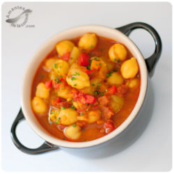 Sopa de garbanzos - amantesdelacocina